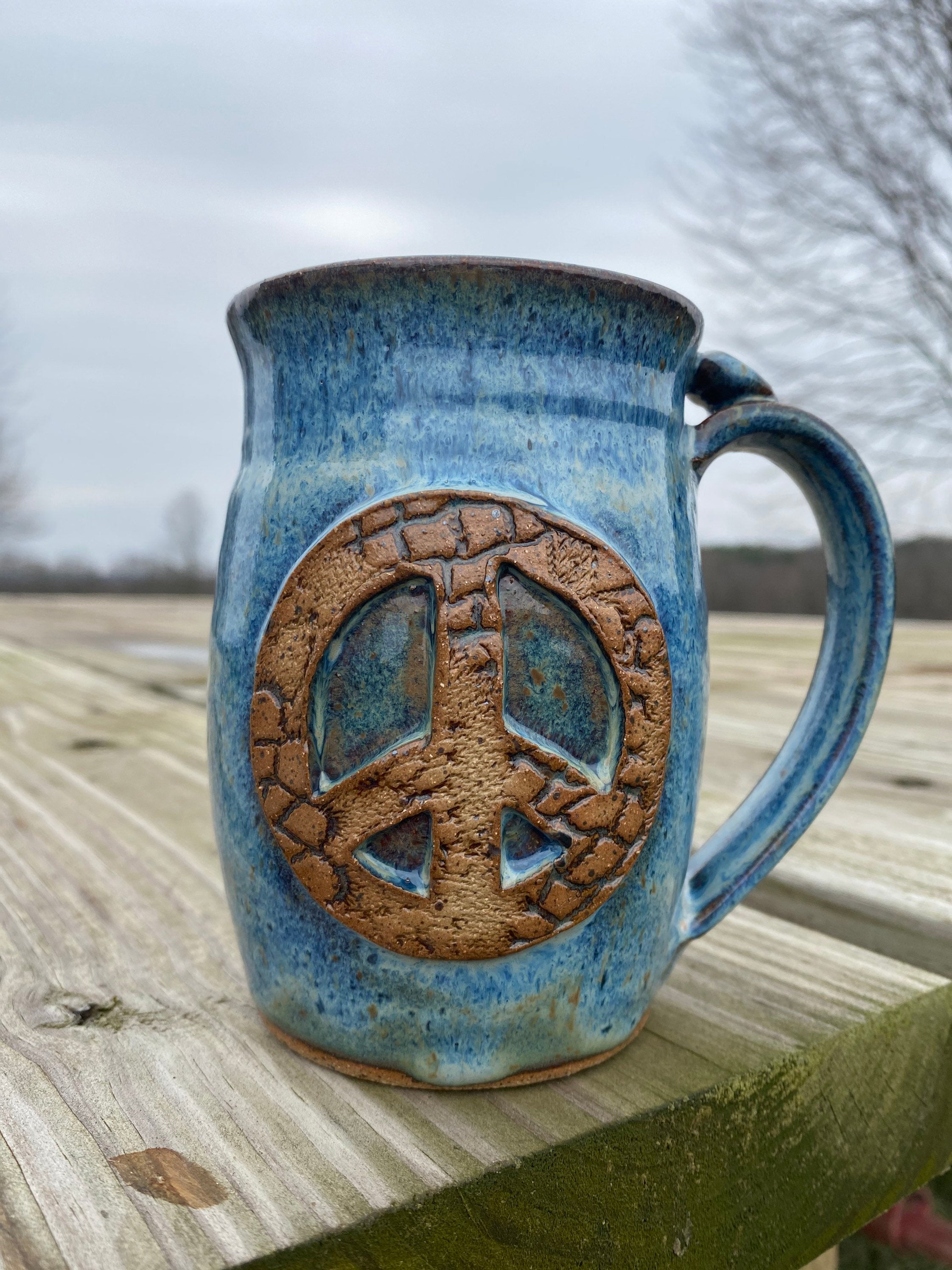 Peace Mug - Coffee Tea Mug for the perfect Morning | Stonehouse Pottery ...